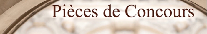 Pièces de concours - Det Jyske Musikkonservatorium